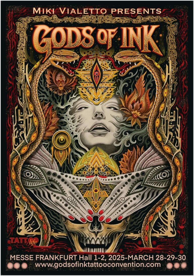 GODS OF INK Tattoo Convention – von 28. bis 30. März 2025 in Frankfurt ...